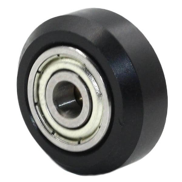 Linear Motion Guide Way 5x15.4x9mm Track Roller Bearing POM