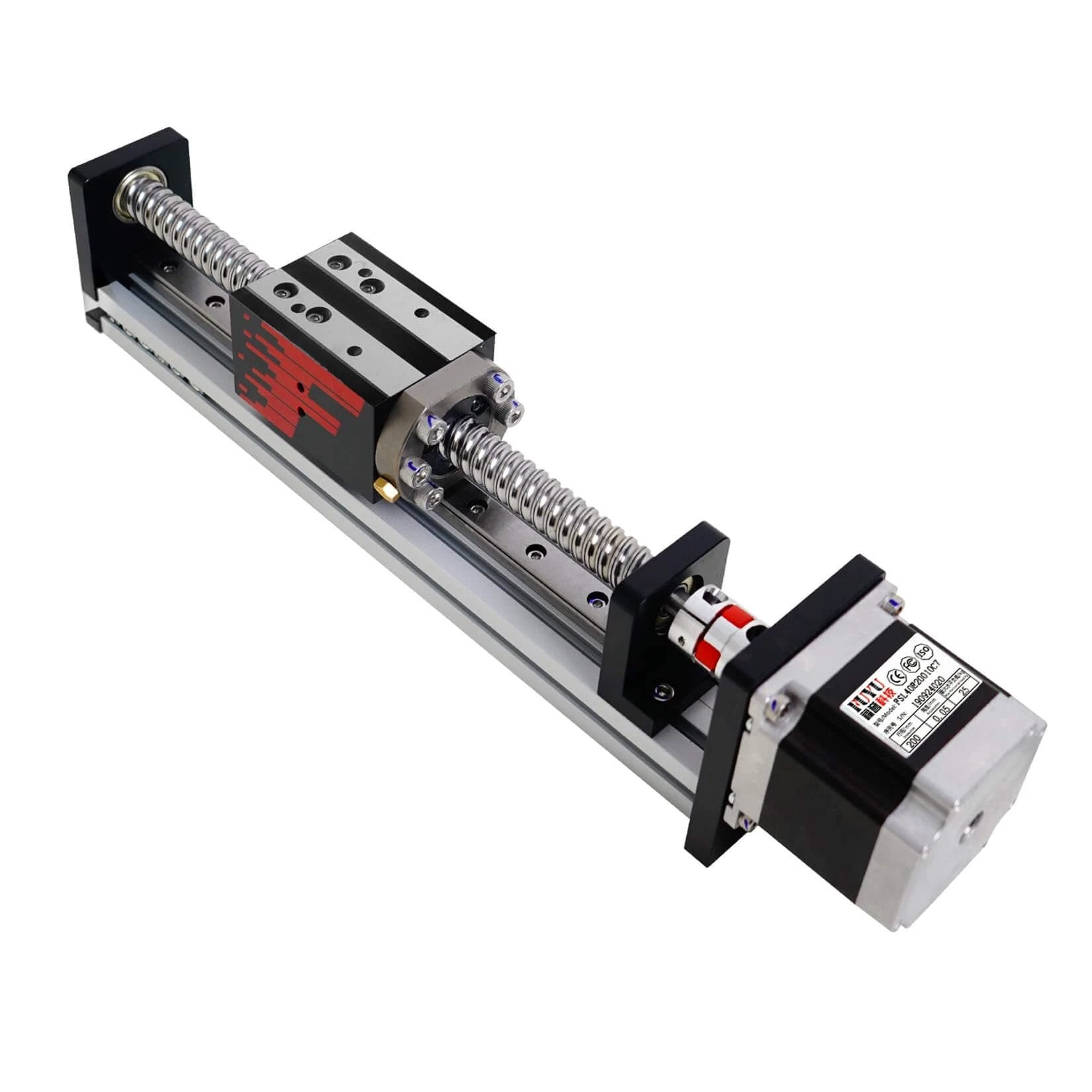 100mm Stroke Linear Guide Table with NEMA 23 Stepper