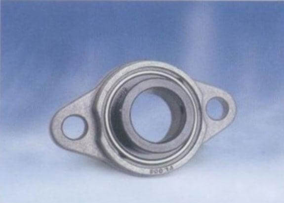 12mm Flange Bearing UFL001 Eccentric Collar Locking Two-Bolt