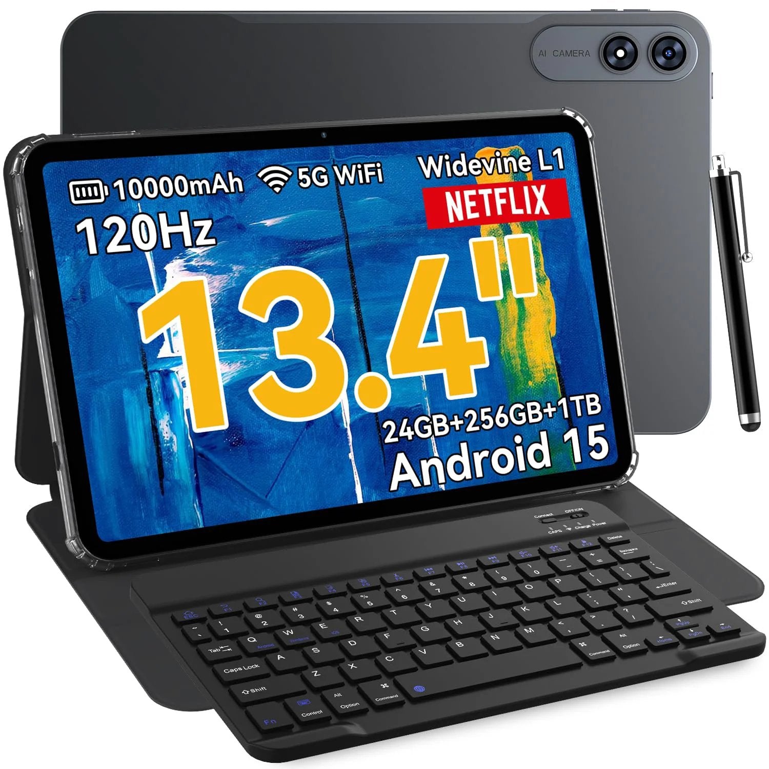 Android gaming tablet 2-in-1: 13.4