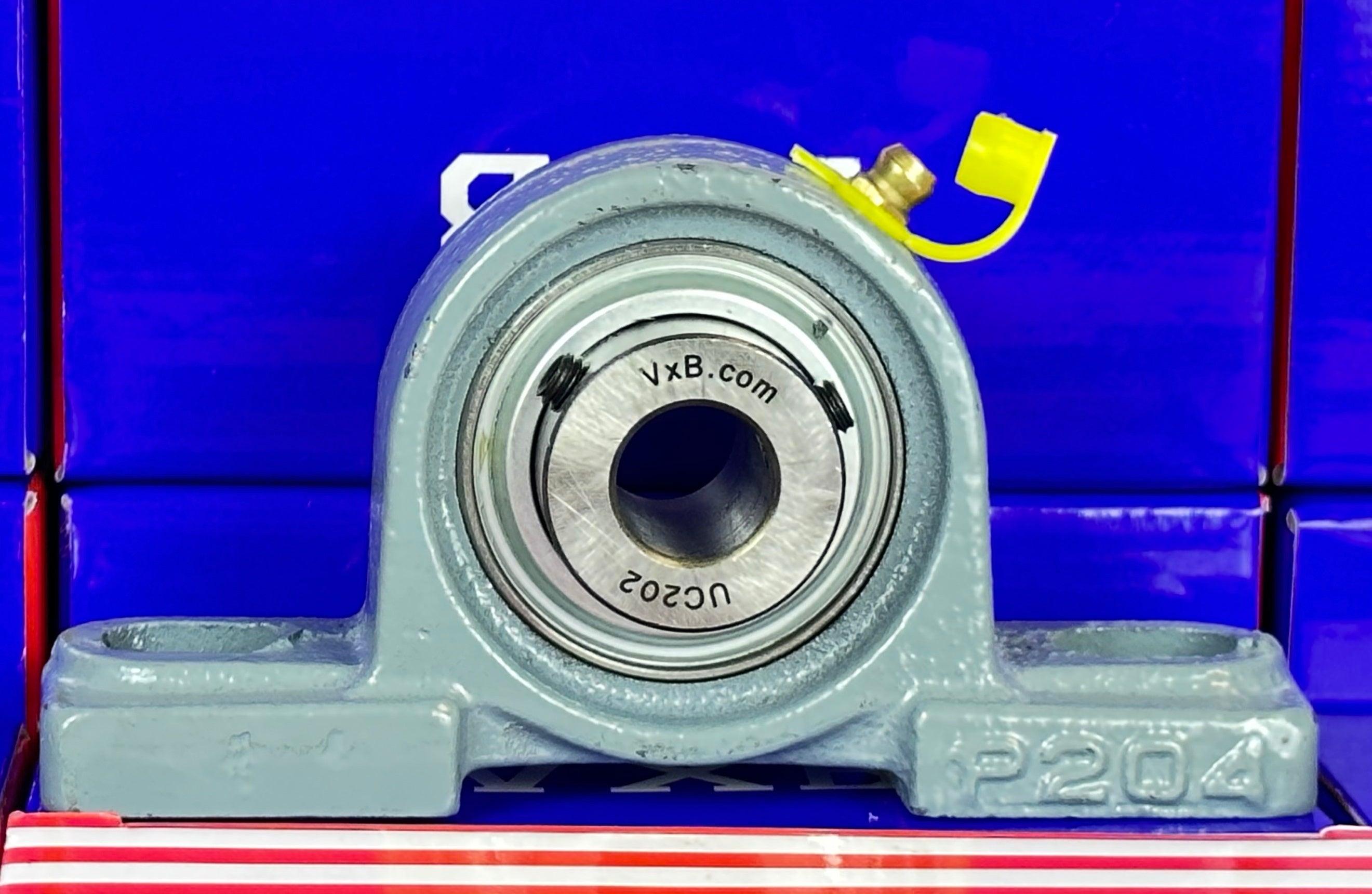 15mm Bearing UCP202 + Pillow Block Cast Housing Mounted Bearings – VXB ...