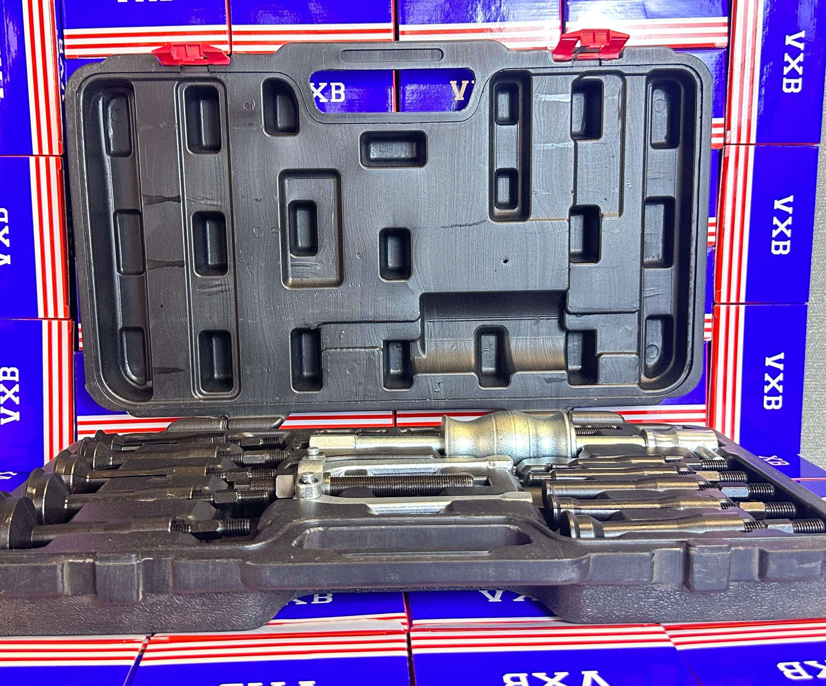 16-Piece Blind Hole Bearing & Seal Extractor Kit Set w. Slide Hammer ...