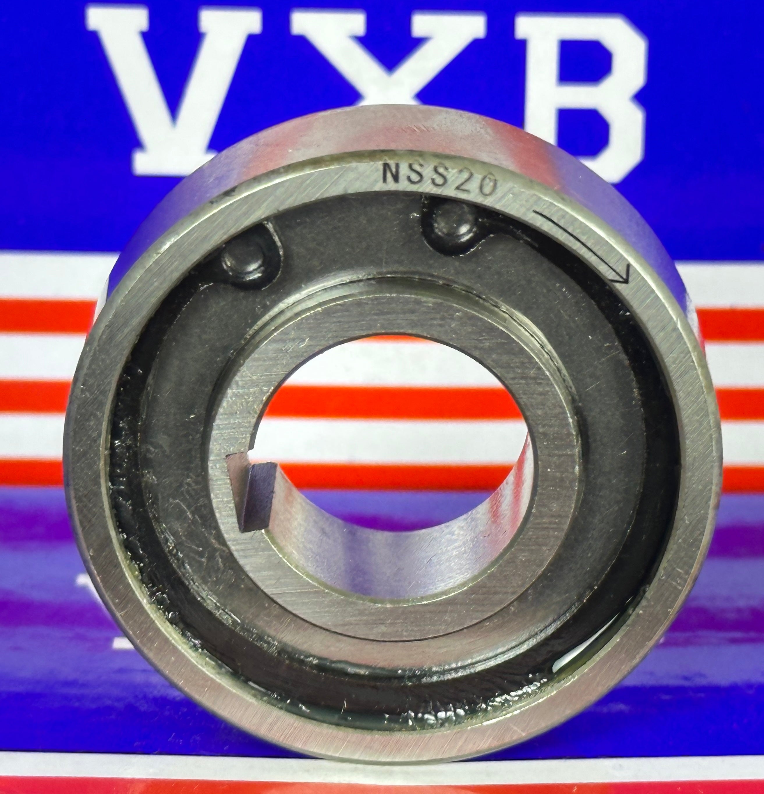 NSS20 One-Way Backstop Clutch 20x47x14mm - Bearing Support