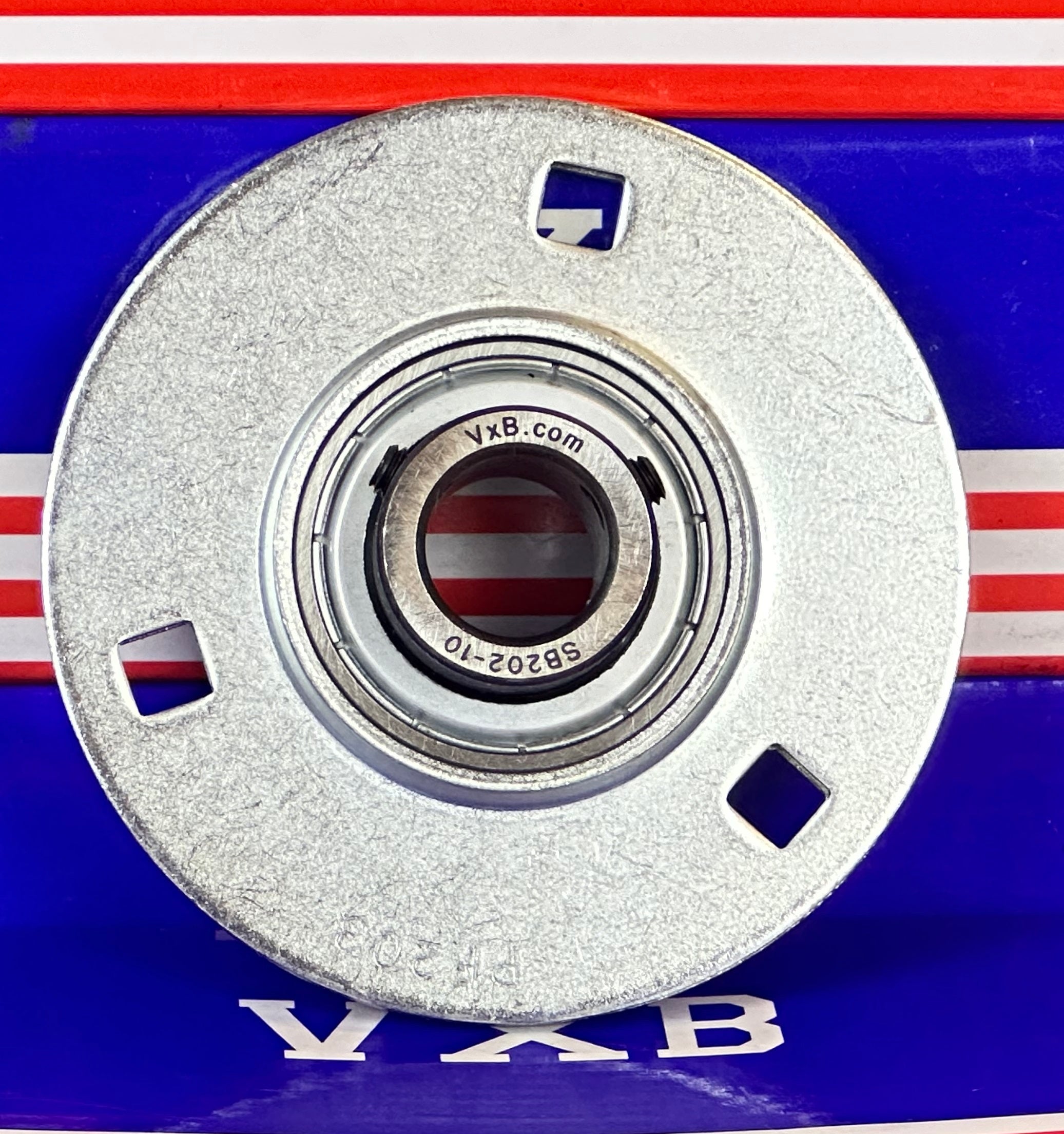 SBPF202-10 5/8 Pressed Steel Bearing 3-Bolt Flanged Mounted