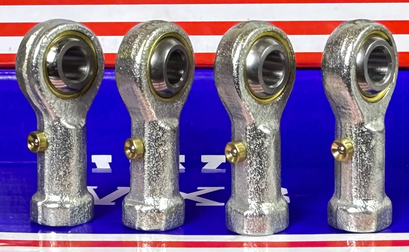 4 Female Rod End 6mm PHS6 2 Right Hand & 2 Left Hand Bearing