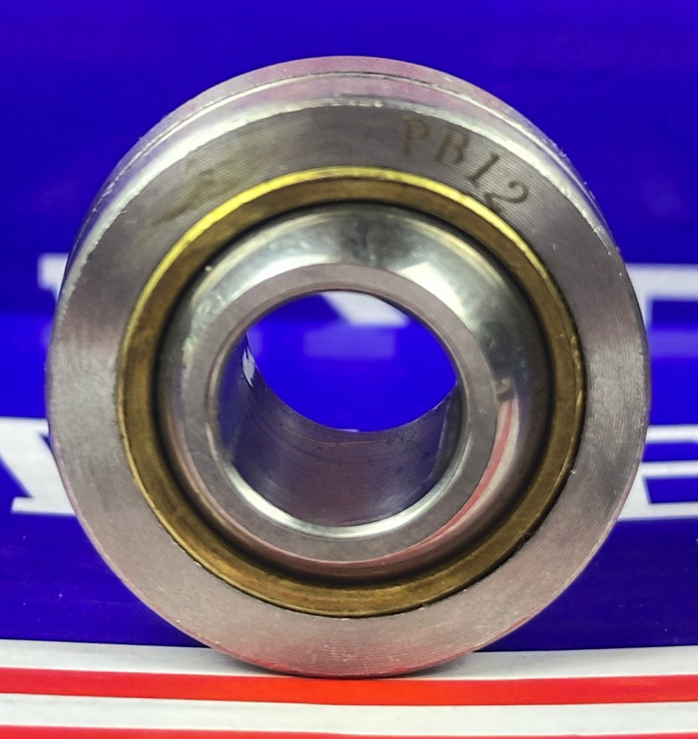 PB12 Spherical Plain Bearing 12x30x12/16 Miniature Plain