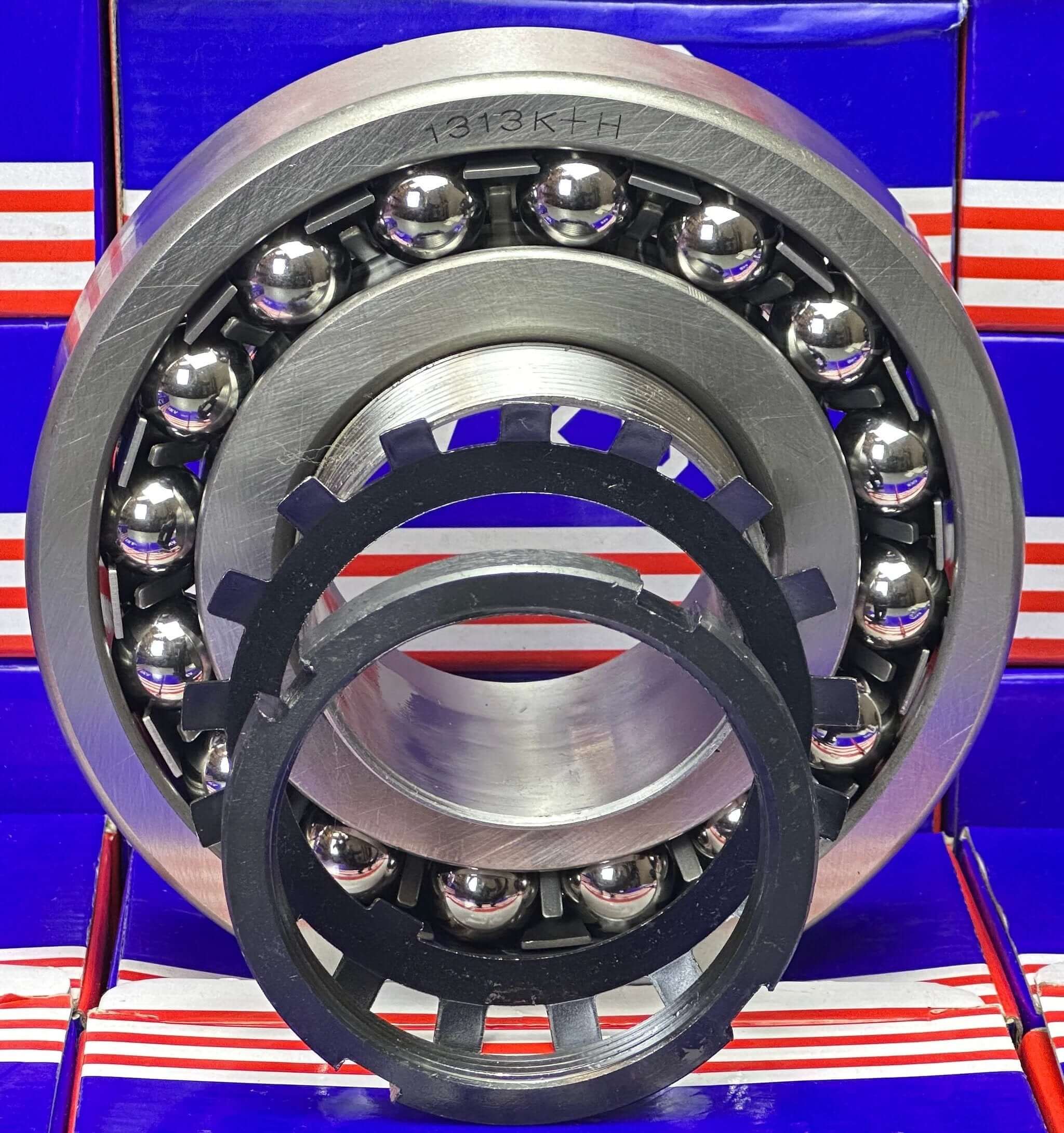 1313K+H Self Aligning Ball Bearing - Adapter Sleeve