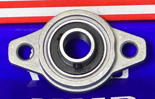 12mm Flange Bearing KFL001 Miniature Pillow Block Mounted