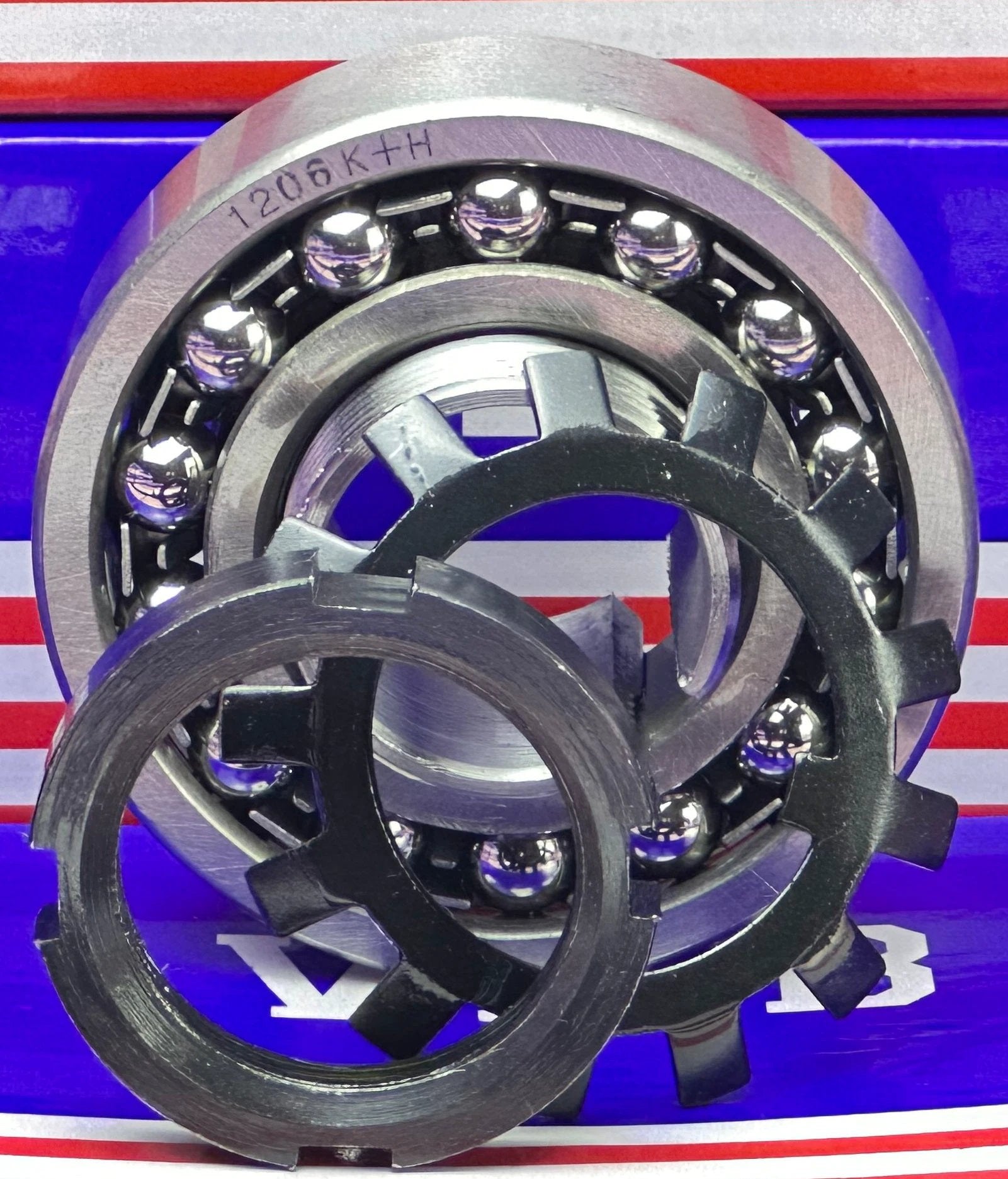 1206K+H Self Aligning Ball Bearing - Adapter Sleeve