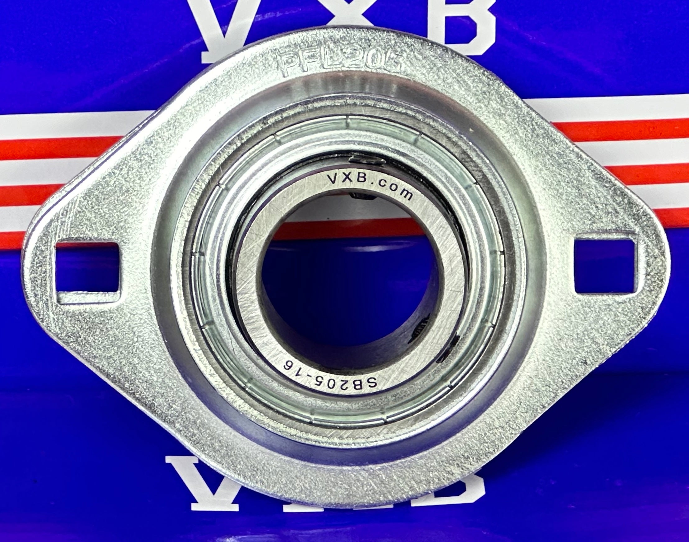 SBPFL205-16 Pressed Steel Housing Bearing 2-Bolt Flanged