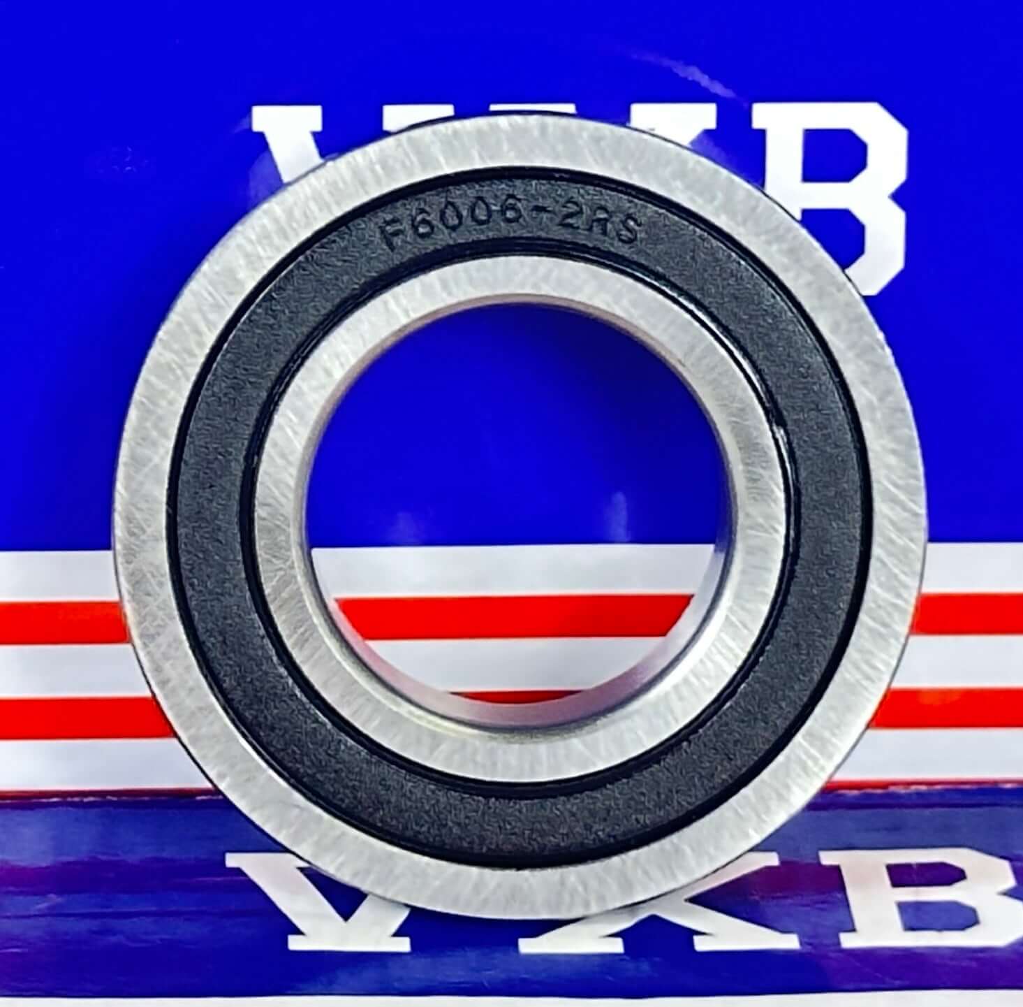 F6006-2RS flange Ball Bearing Sealed ID 30mm OD 55mm Width