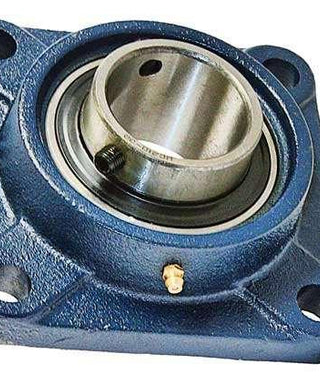 2-Pack Bearings UCF210-32 + Square Flanged Cast Housing