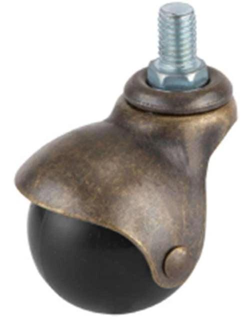 2" inch Caster Wheel 77 Lbs - Polypropylene Bronze Vintage