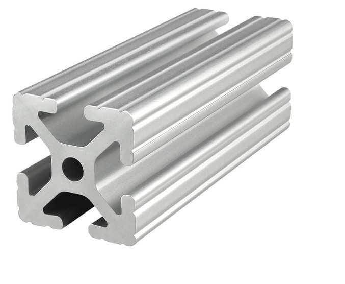 2020 Aluminum Extrusion Linear Rail - 20mm Profile - 1 Foot