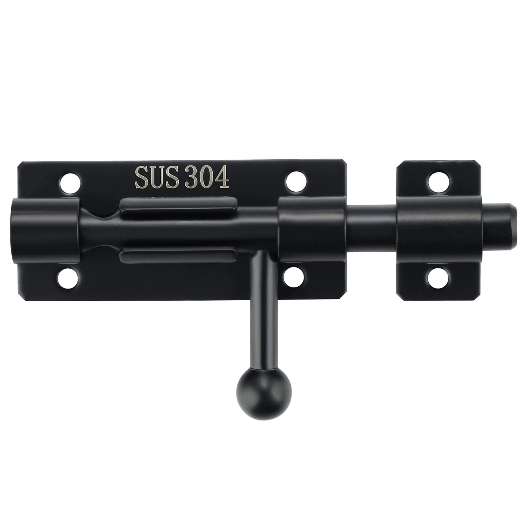 4 Inch Sliding Door Lock, SUS304 Heavy Gate Latch