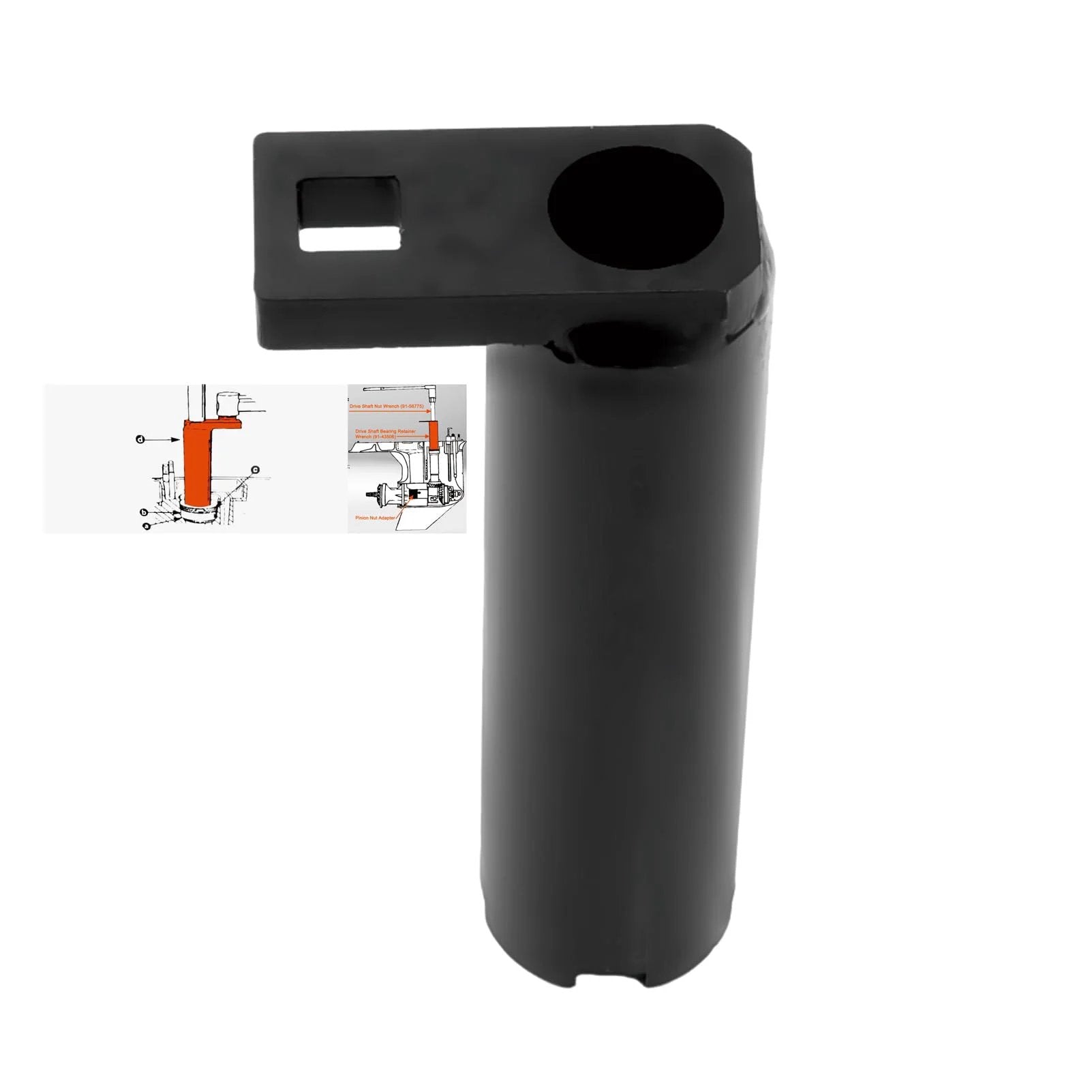 Mercruiser Alpha One Bearing Retainer Wrench