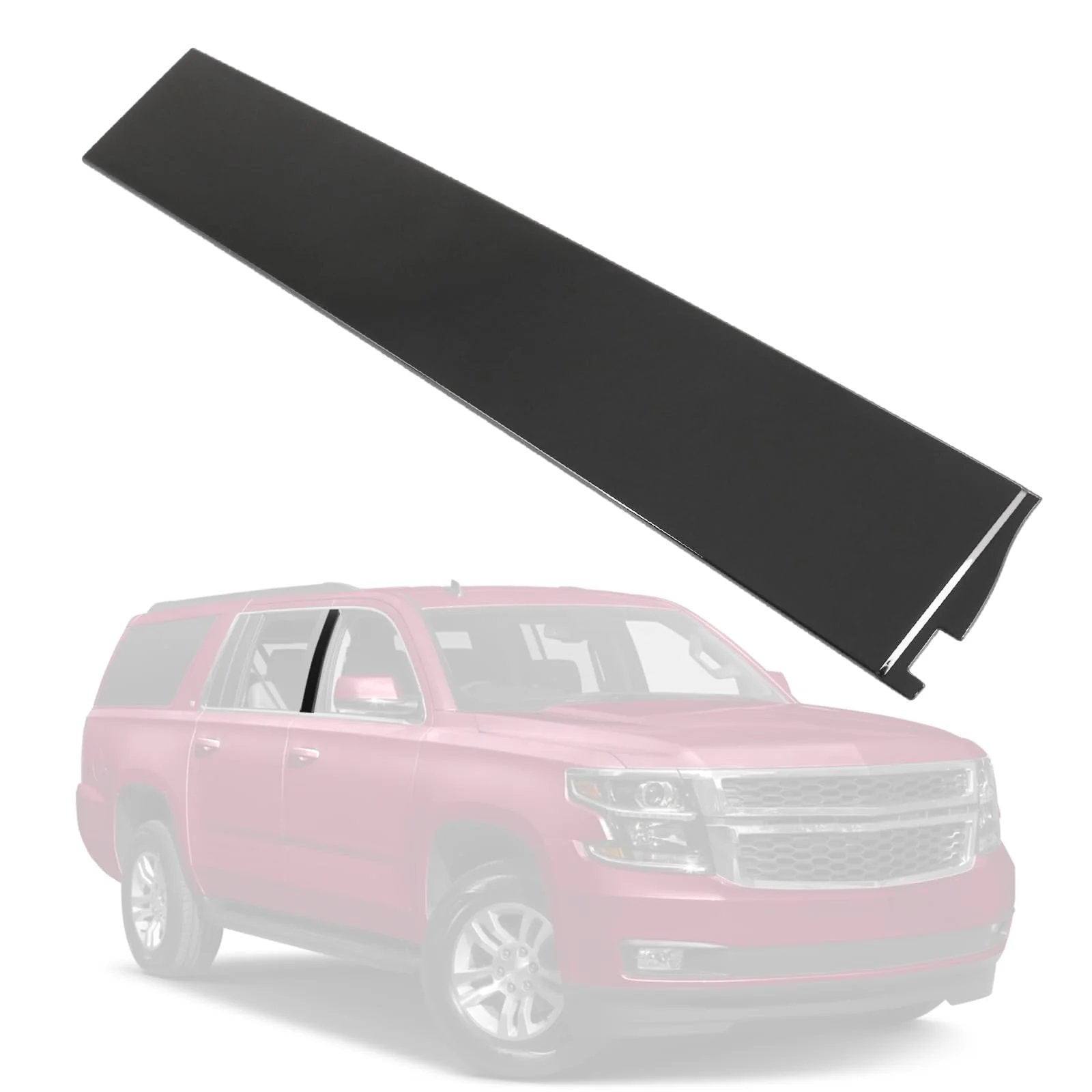 B Pillar Window Trim Molding For Cadillac ESV Tahoe
