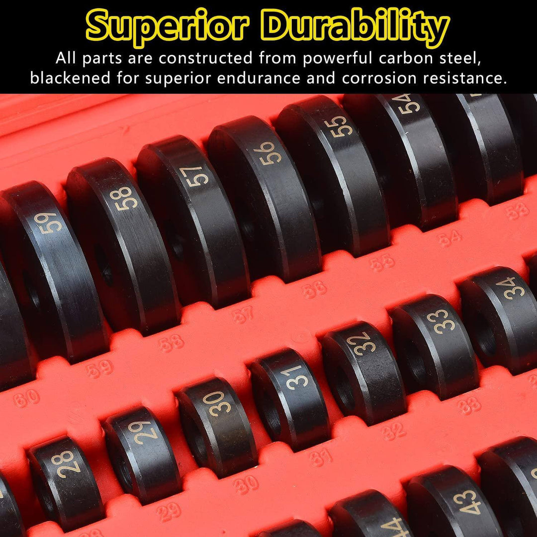 52-Piece Bushing Bearing Seal Driver Tool Set 3/4" to