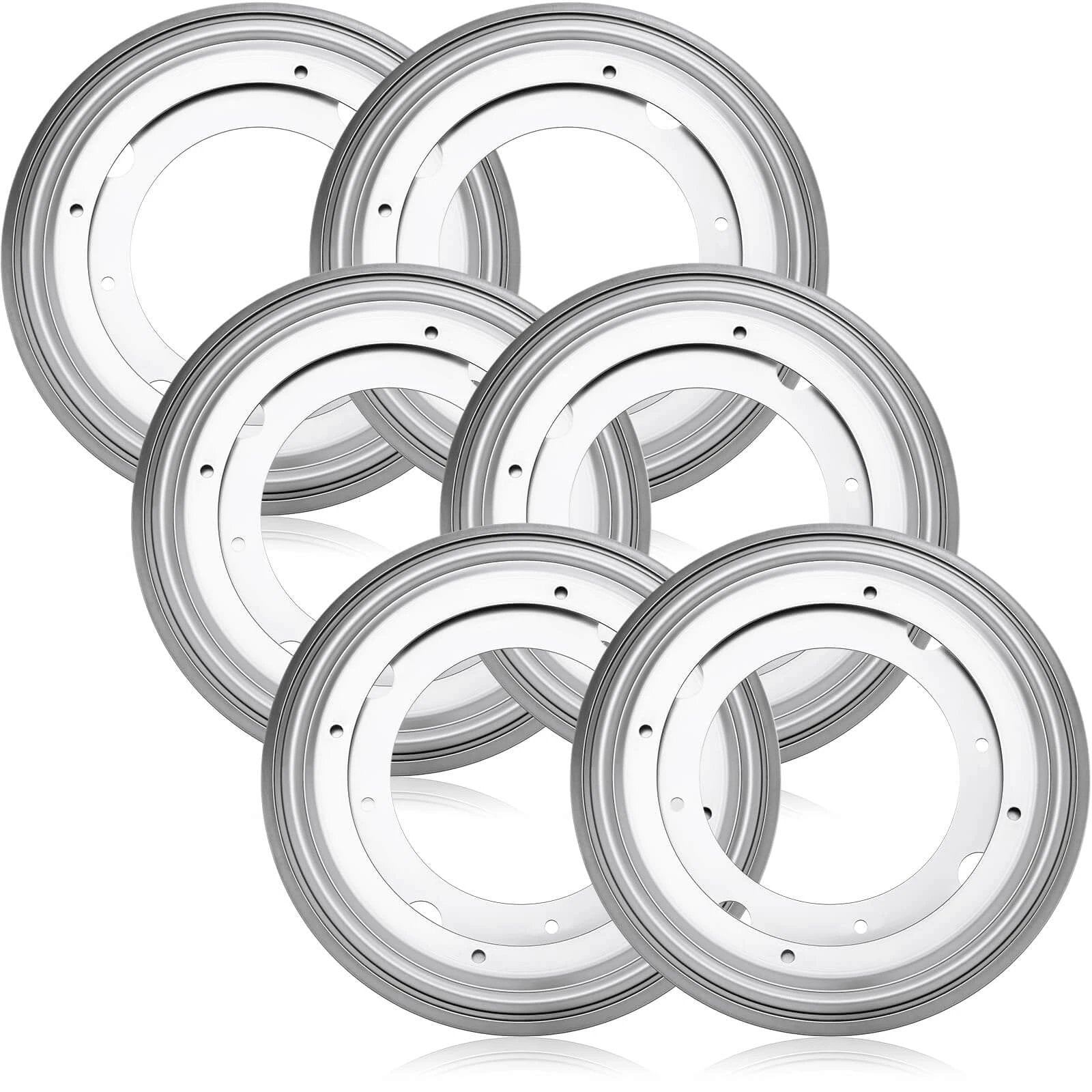 6 Pack 8 Inch Heavy Duty Lazy Susan Bearings