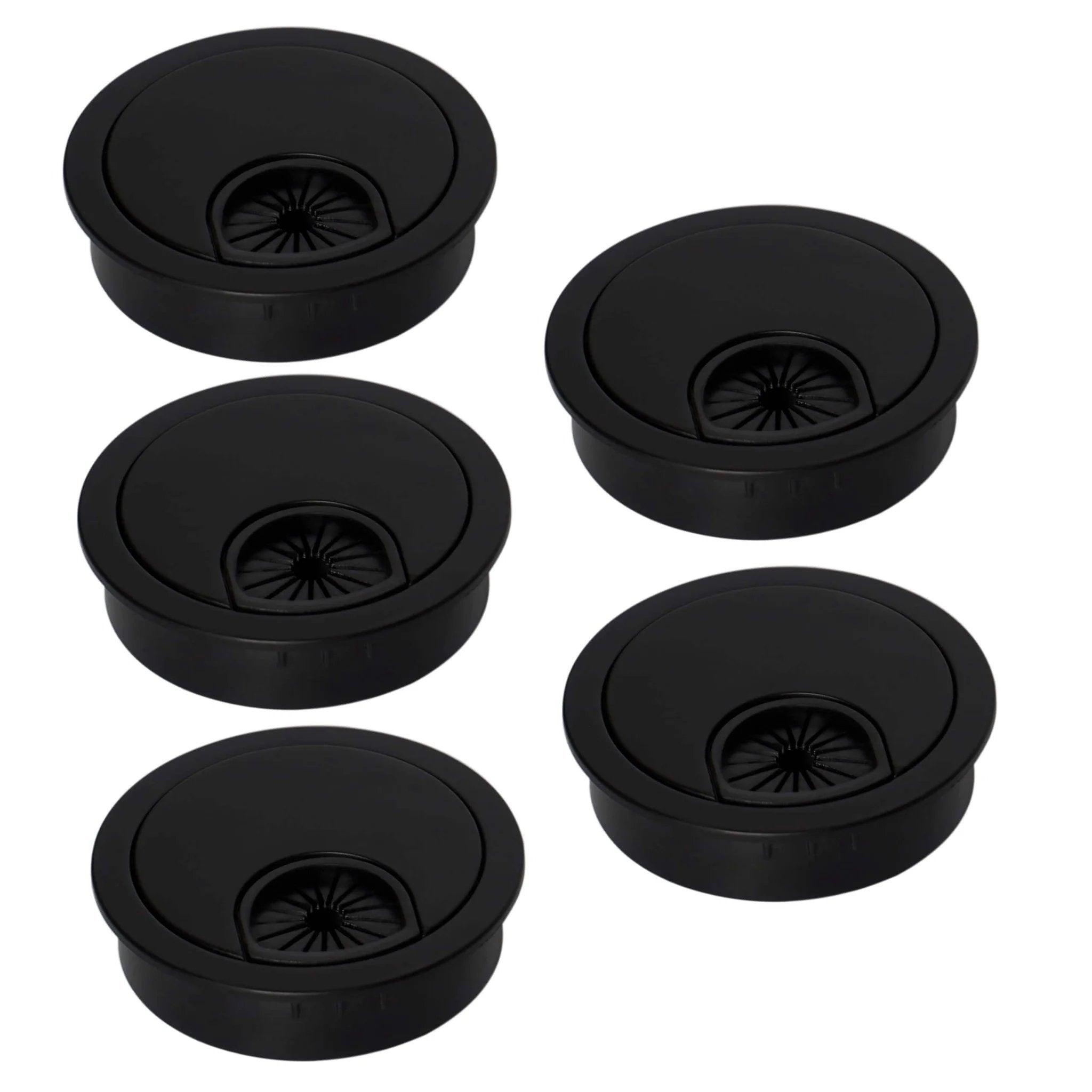 Desk Cable Grommet 60mm - Durable ABS Cover