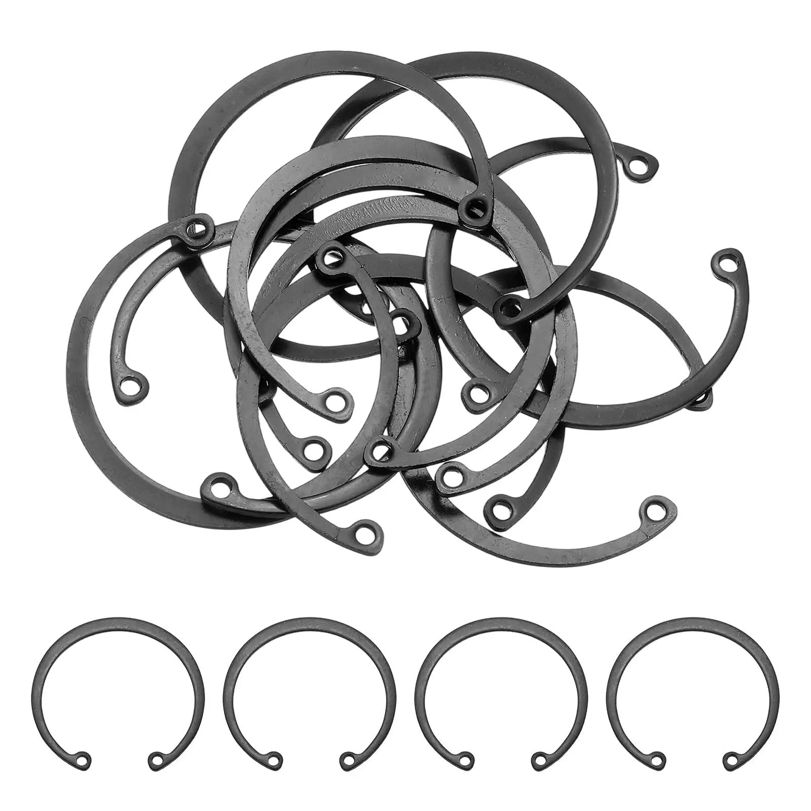 Ten Pack Internal Retaining Ring Circlips 50mm ID