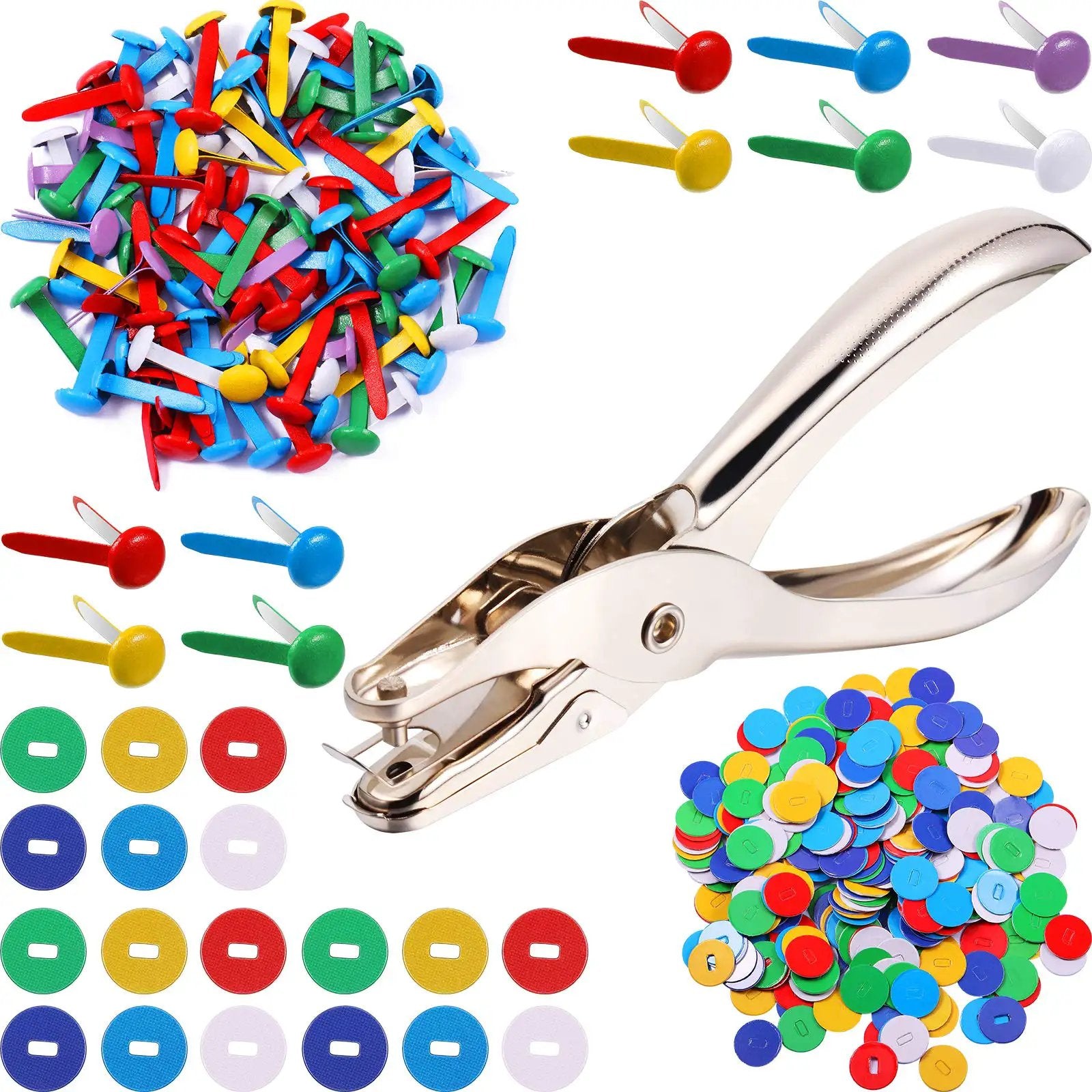 Craft Fasteners Set for DIY Projects & Scrapbooking