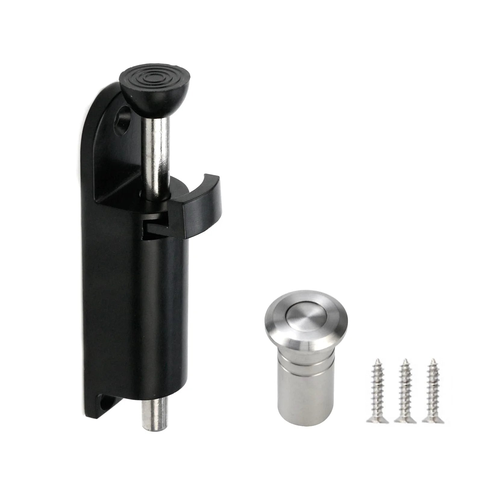 Spring Loaded Sliding Door Lock - Heavy Duty