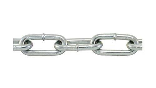 Coil Chain Zinc Straight Link (Trade Size 4/0 100Ft Box)