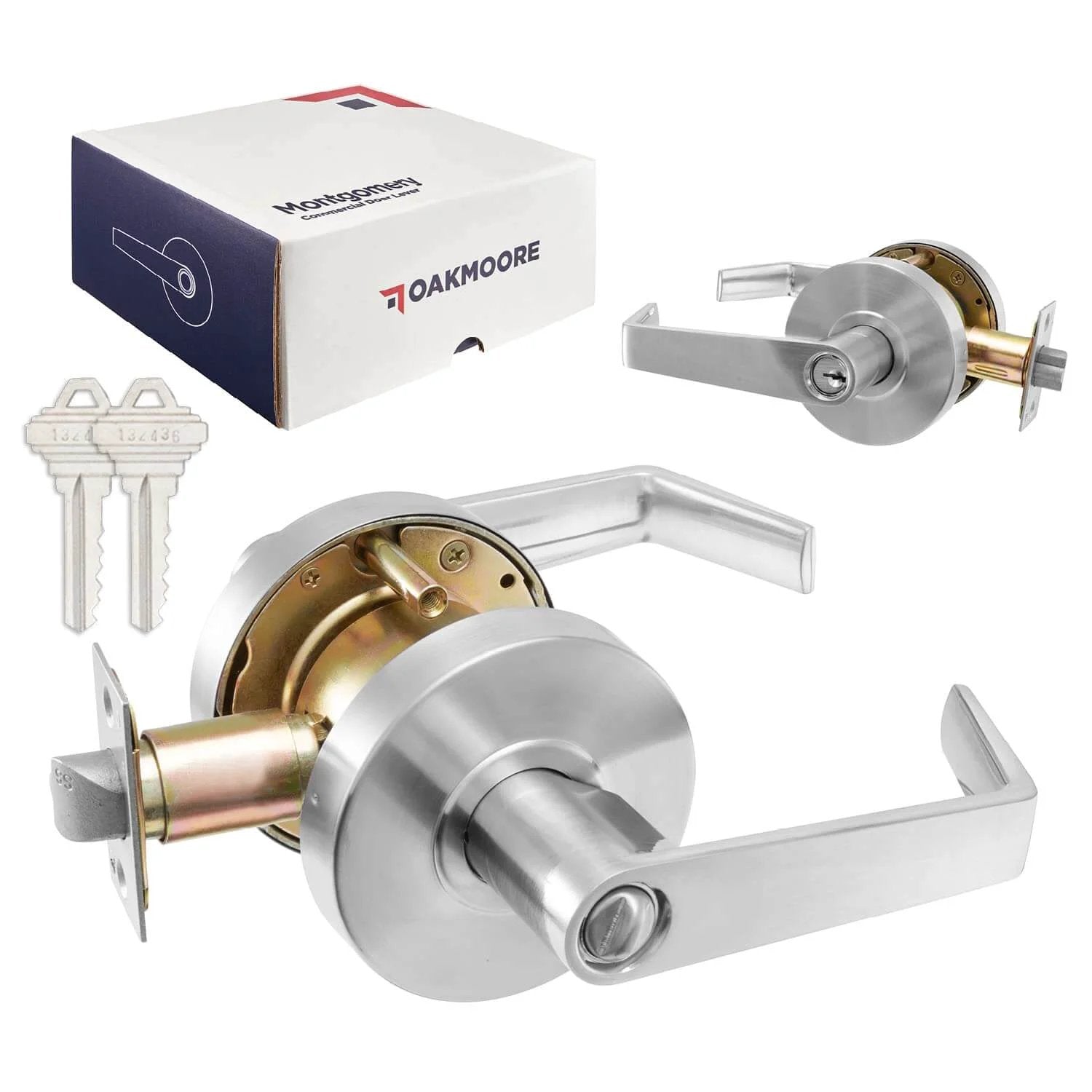commercial grade 2 door lockset Keyed Entry