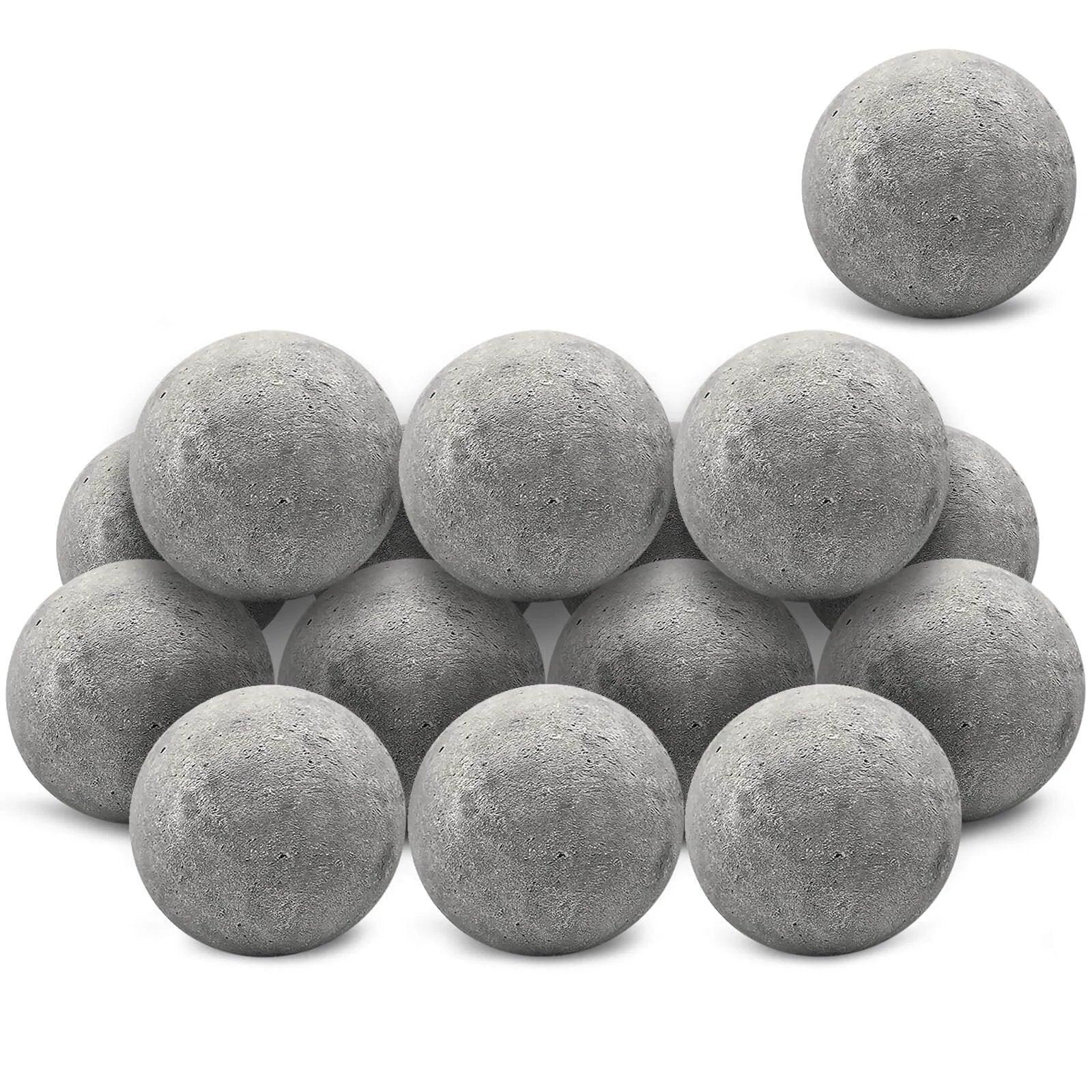 Ceramic Fire Balls for Fire Pits - Heat Resistant