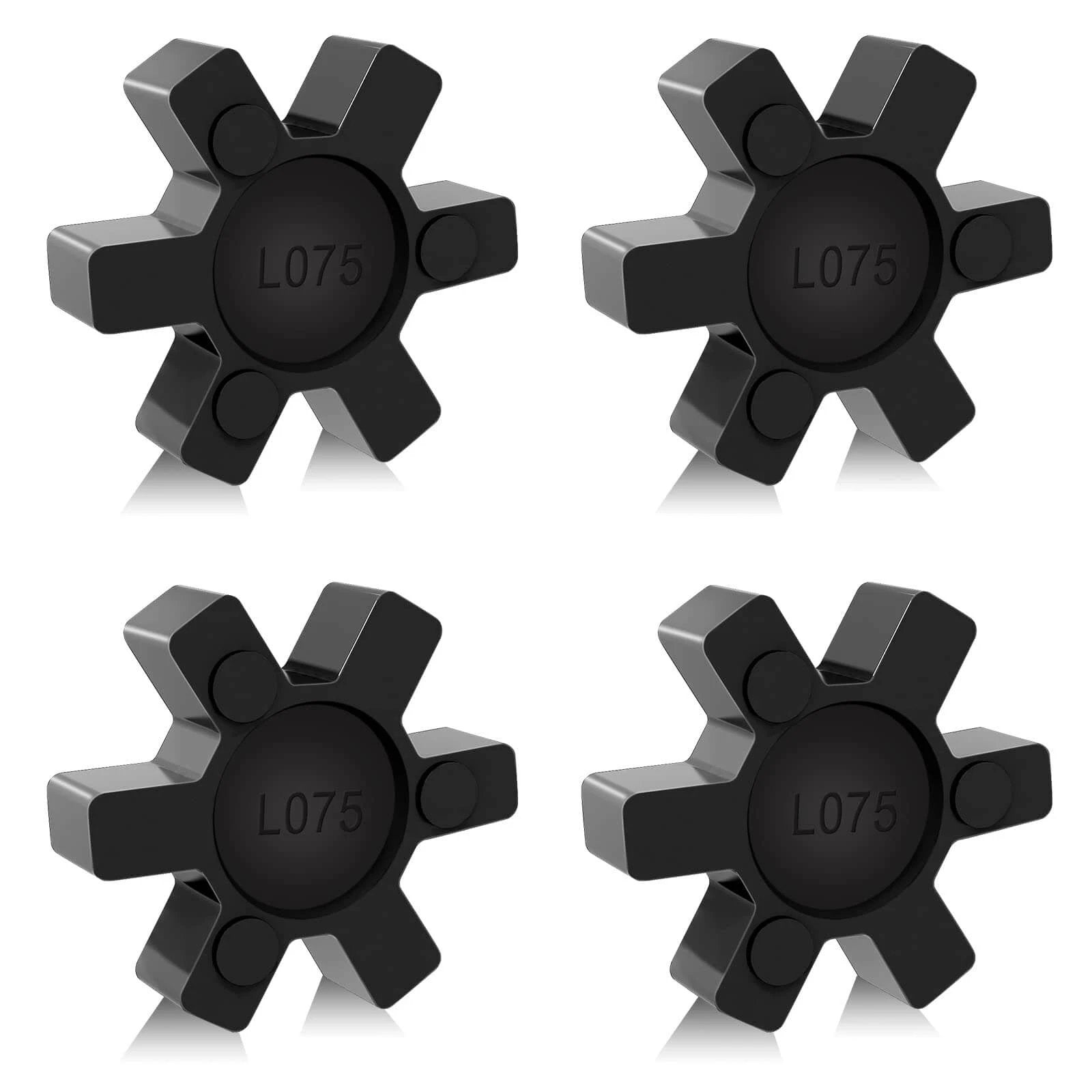 L075 NBR Rubber Spider Insert 4 Pack | Vibration Control