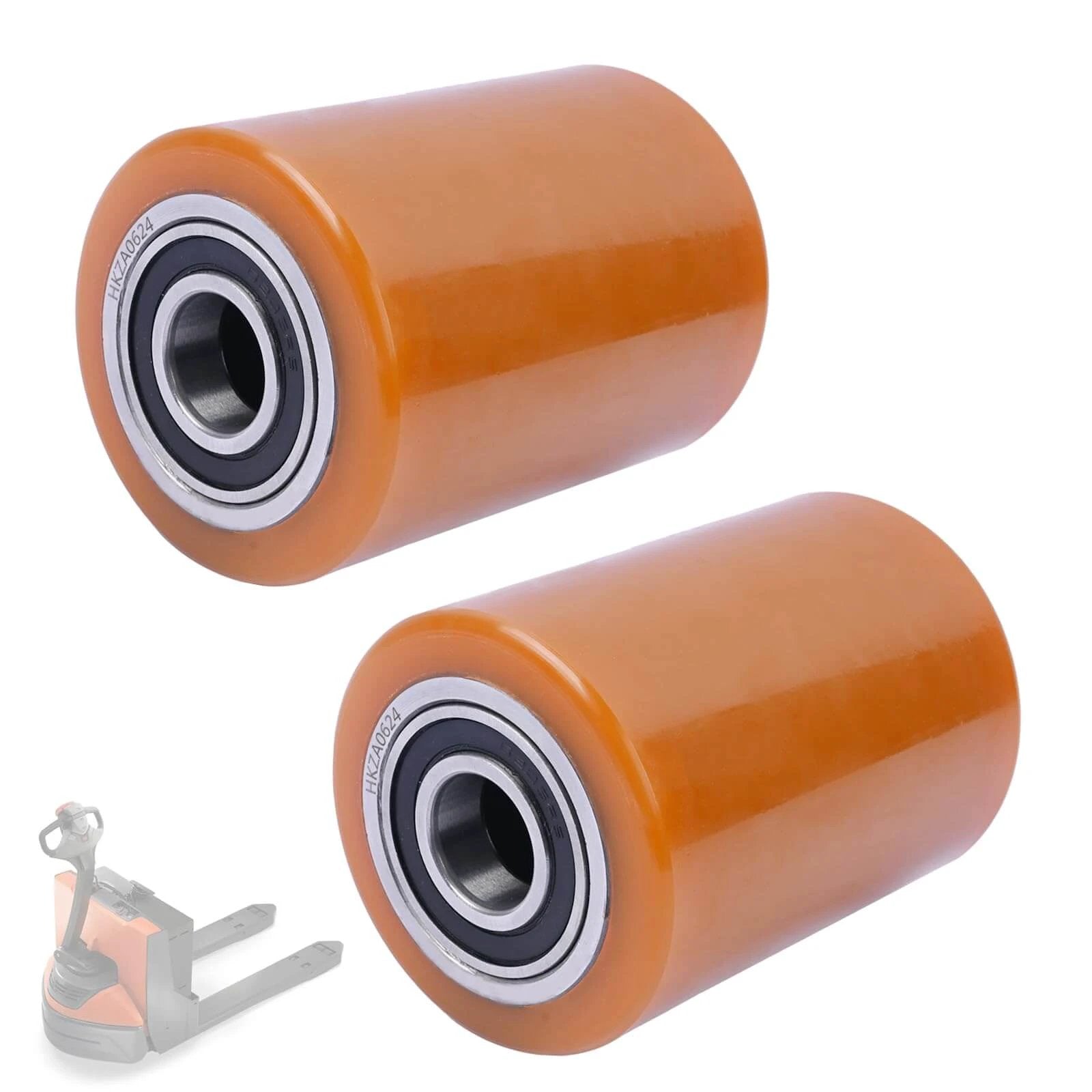 Toyota 8HBW23 Electric Pallet Jack Load Wheels