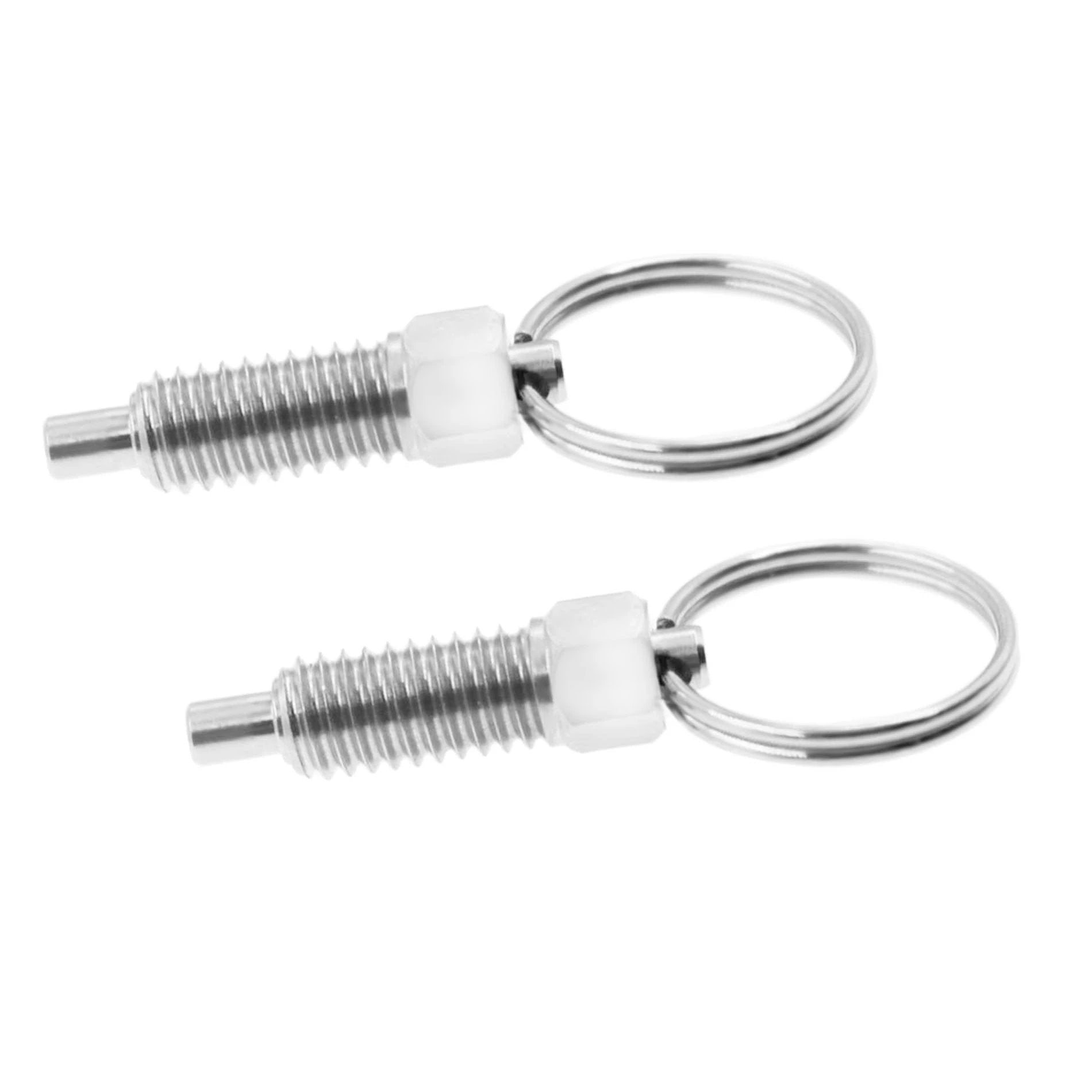 Stainless Steel M6 Spring Plunger with Pull Ring