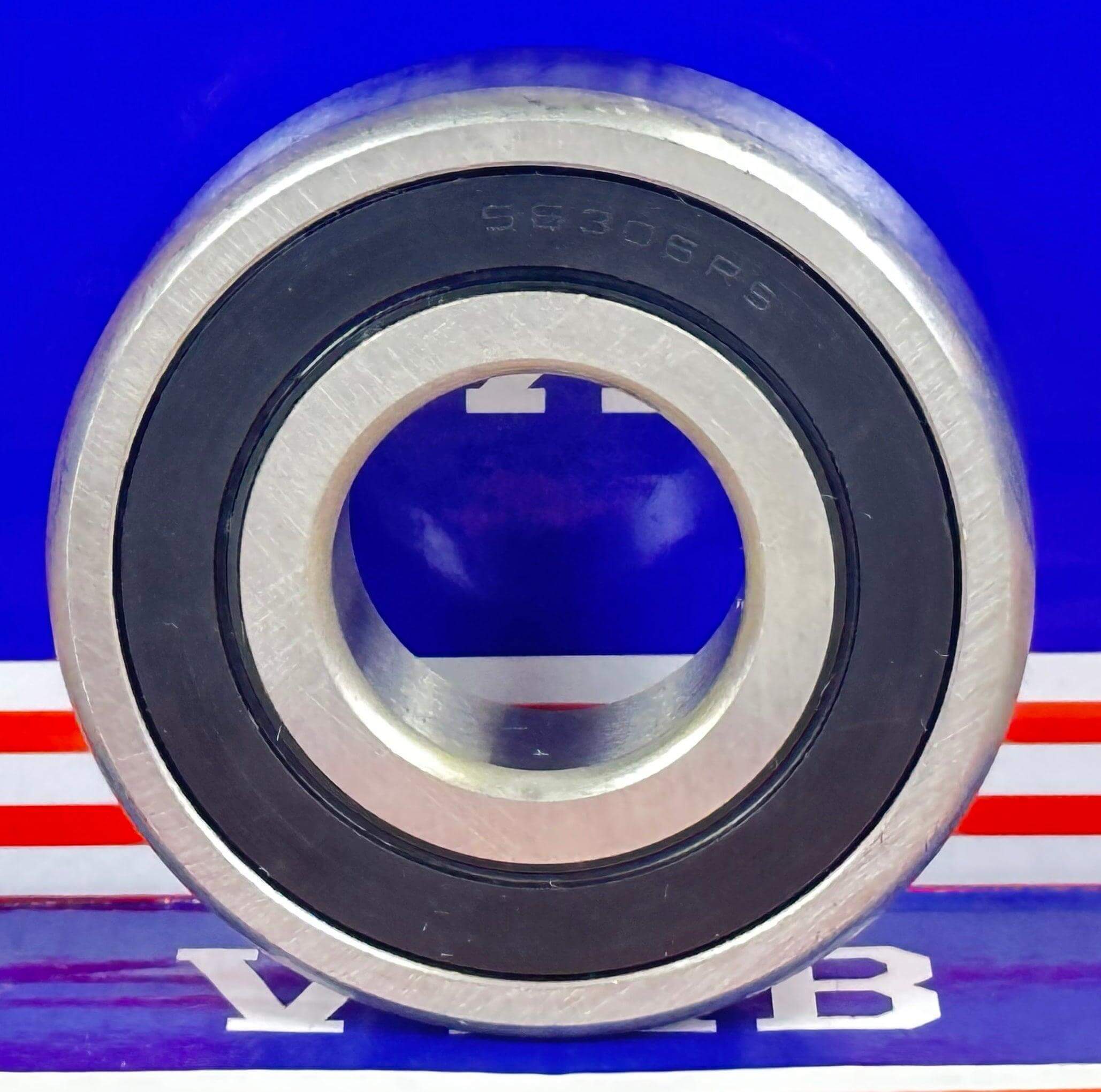 SS6306-2RS Food Grade Stainless Steel 6306 Ball Bearing