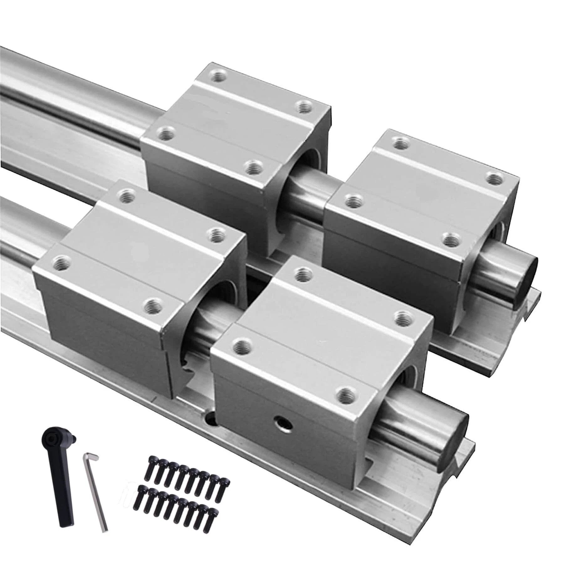 SBR20 Linear Rail Kit 2000mm with 4 Blocks