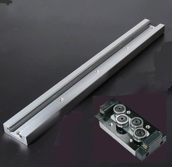 SGR20 2' feet Compact Linear Motion Guide Rail 2 Feet Long