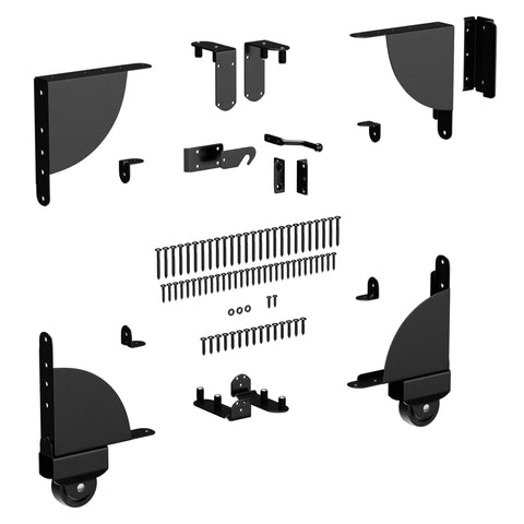 Heavy Duty Sliding Gate Kit Adjustable Anti Sag Hardware