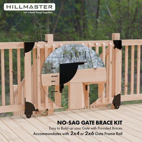 Sliding Gate Kit with Wheel Heavy Duty Fence Hardware