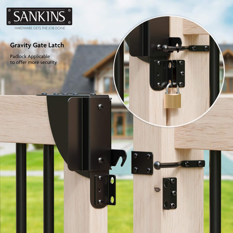 Heavy Duty Sliding Gate Kit Adjustable Anti Sag Hardware