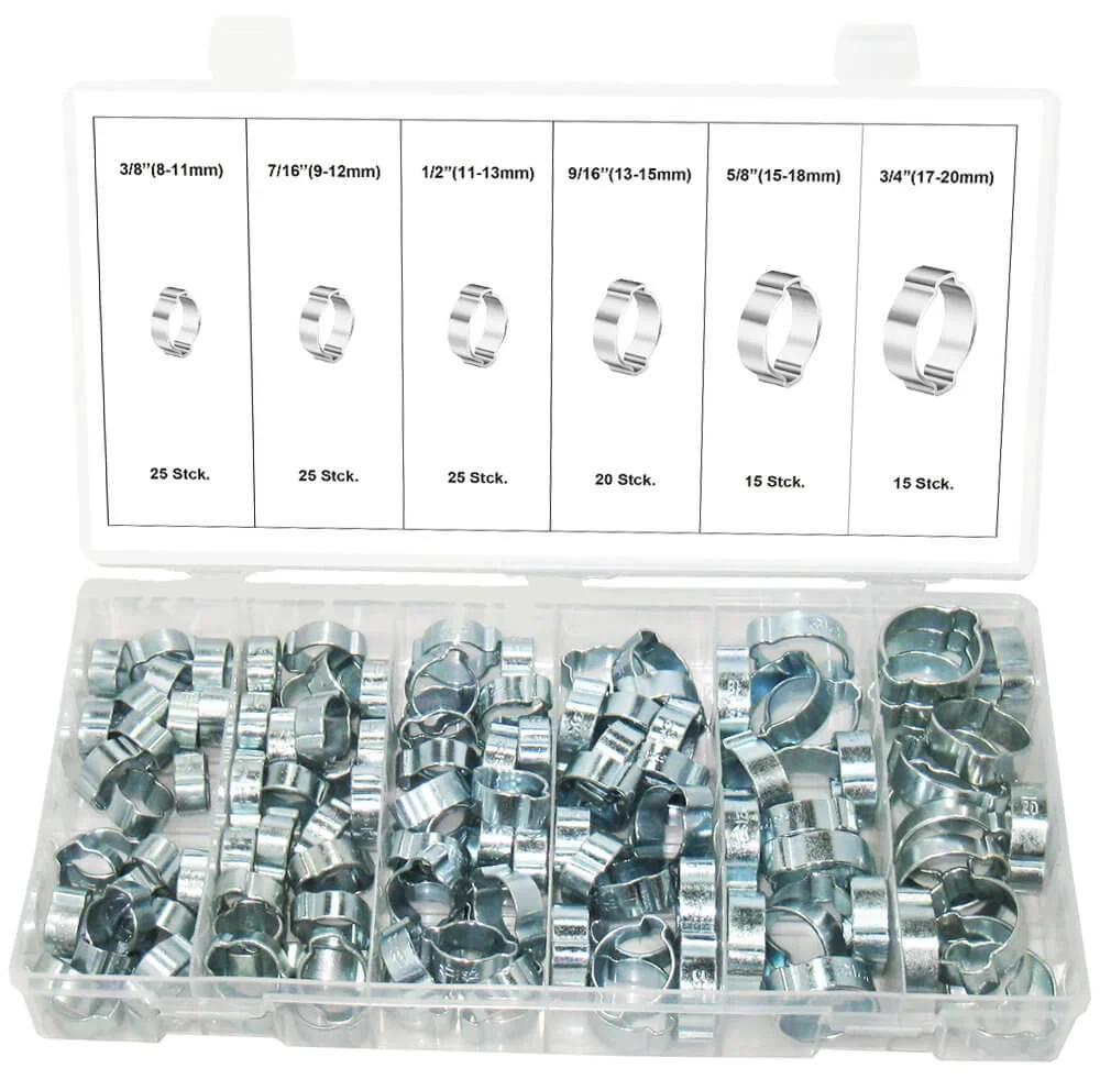 2-ear hose clamp assortment Swordfish Clamps
