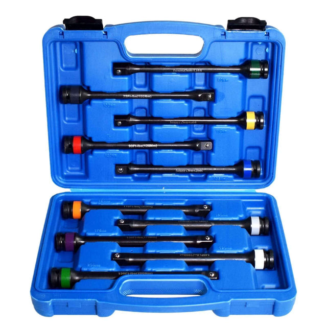 10pc 1/2" Torque Limiting Stick Set