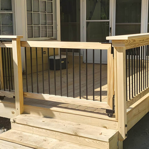 Heavy Duty Sliding Gate Hardware Kit with Latch