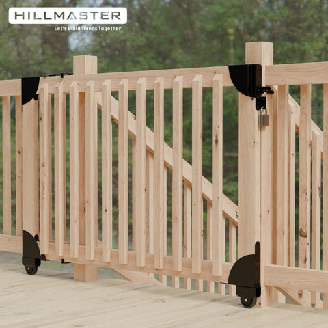 Sliding Gate Kit with Wheel Heavy Duty Fence Hardware